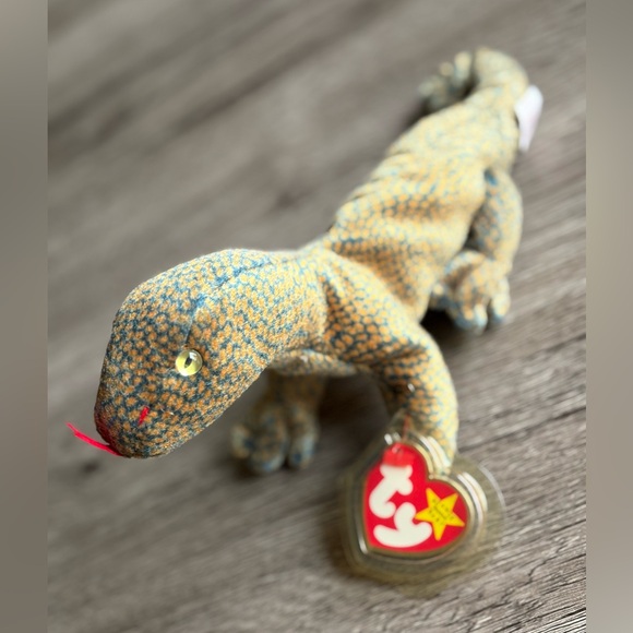 Ty | Toys | Scaly Retired 999 Ty Beanie Babie Lizard Mint Tag Errors ...